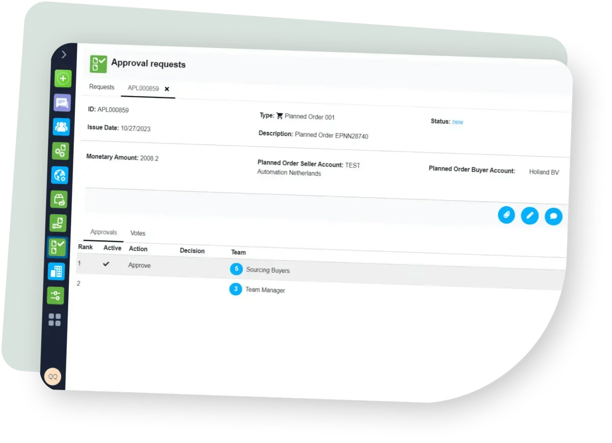 Approvals Workflow App - ERP Integration